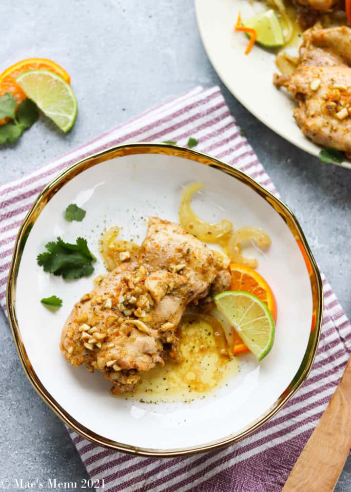 Easy Mojo Chicken Recipe (Sheet Pan, Zesty Cuban Flavors)