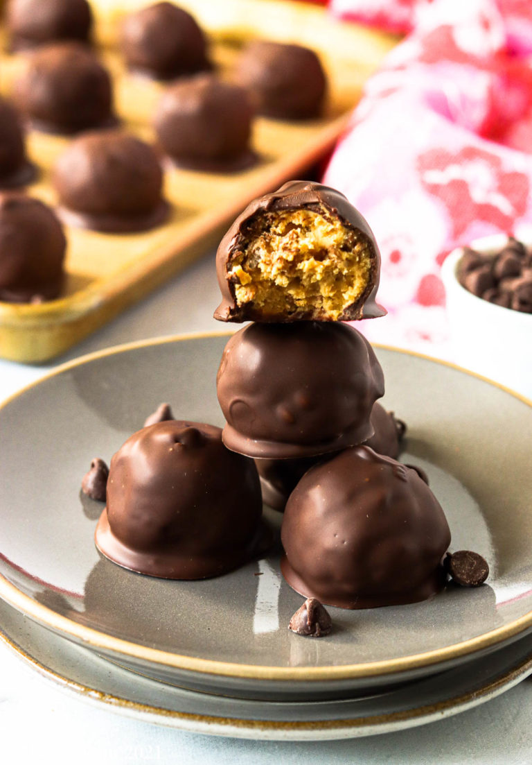 Peanut Butter Bon Bons - Mae's Menu