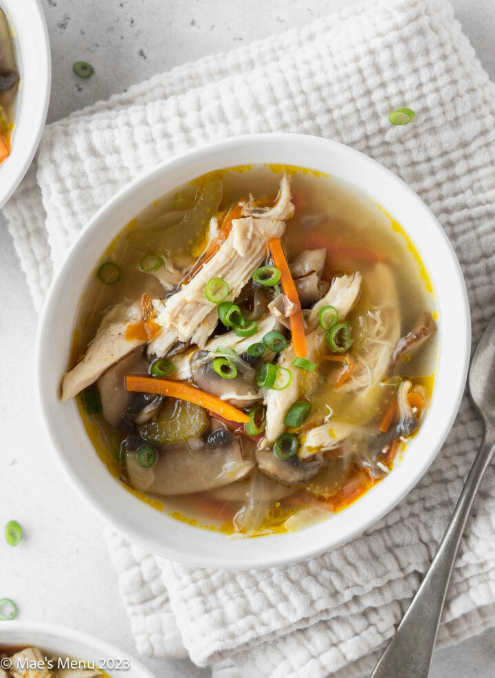 Chicken Miso Soup - Mae's Menu