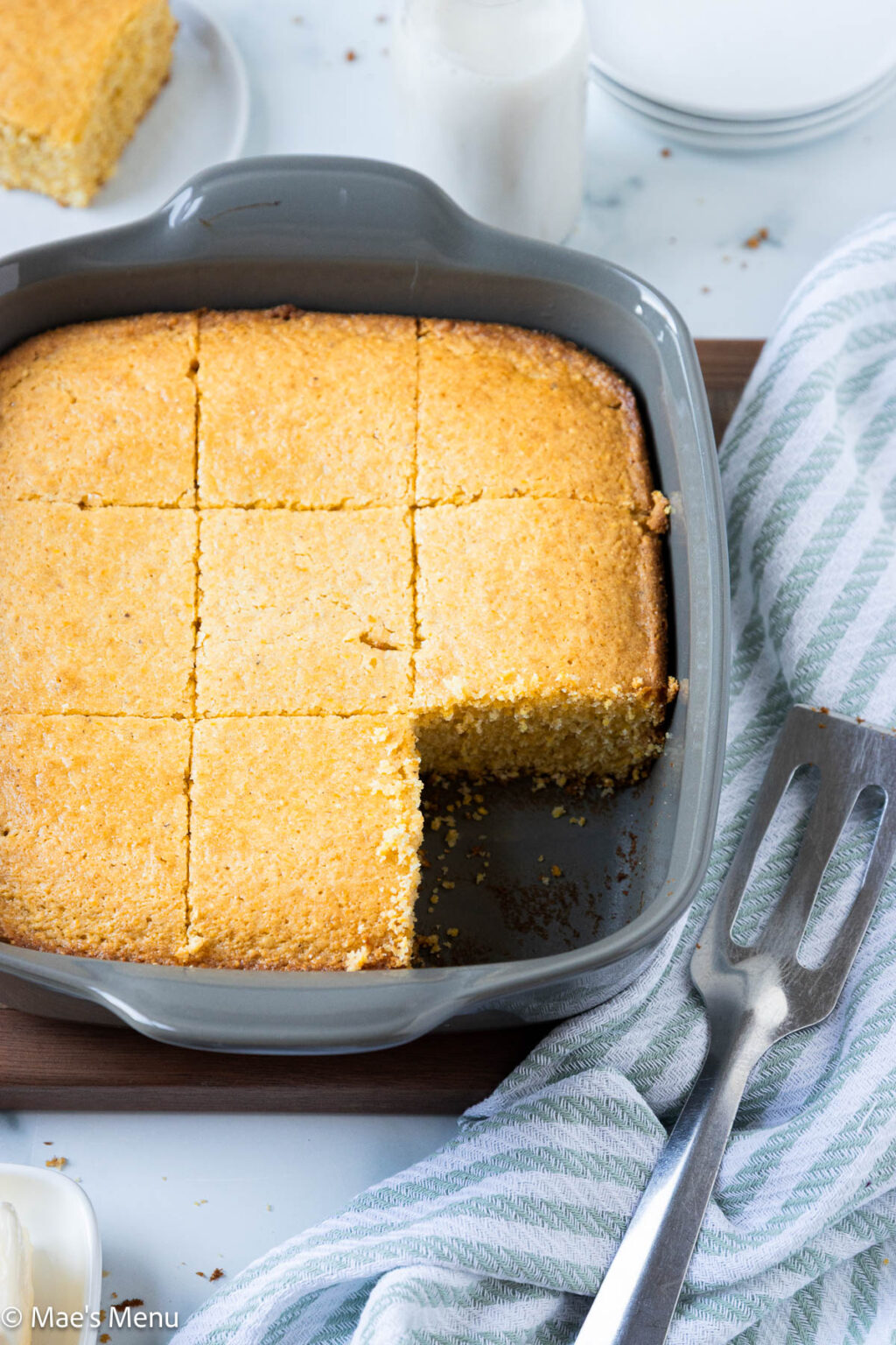 Cornbread Without Milk (Dairy-Free & Delicious!)