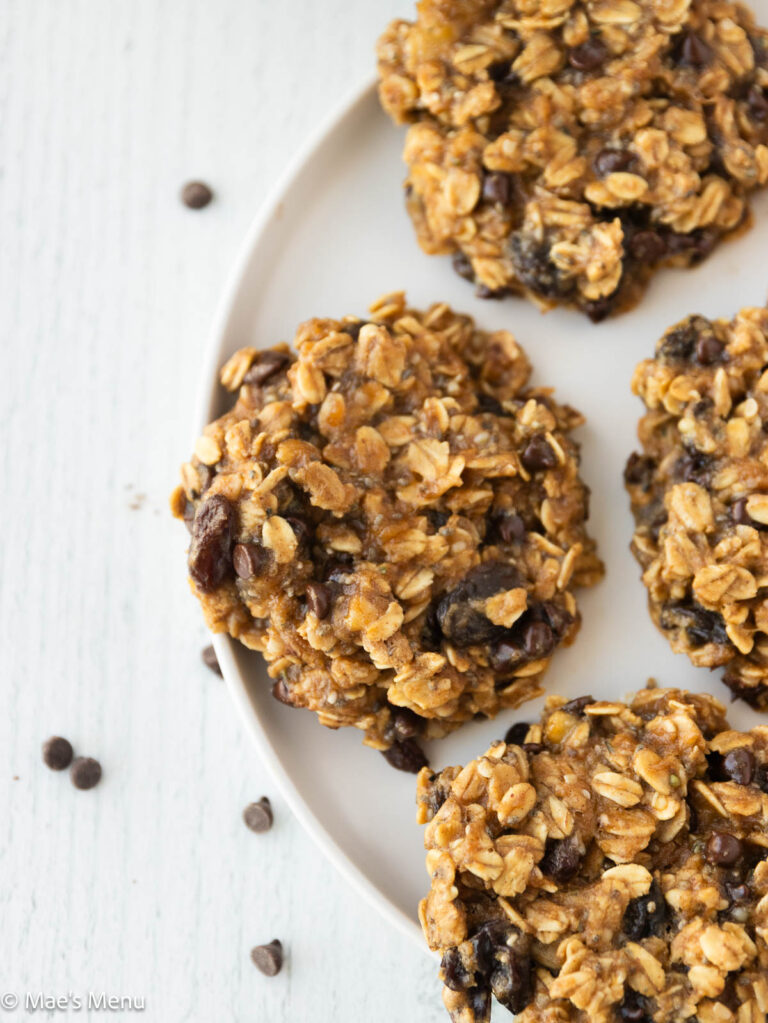 Protein Oatmeal Breakfast Cookies - Mae's Menu - Quick and Healthy Recipes