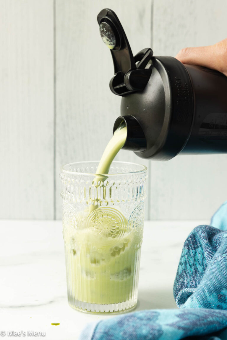 Matcha Protein Shake (25+g Protein!) - Mae's Menu