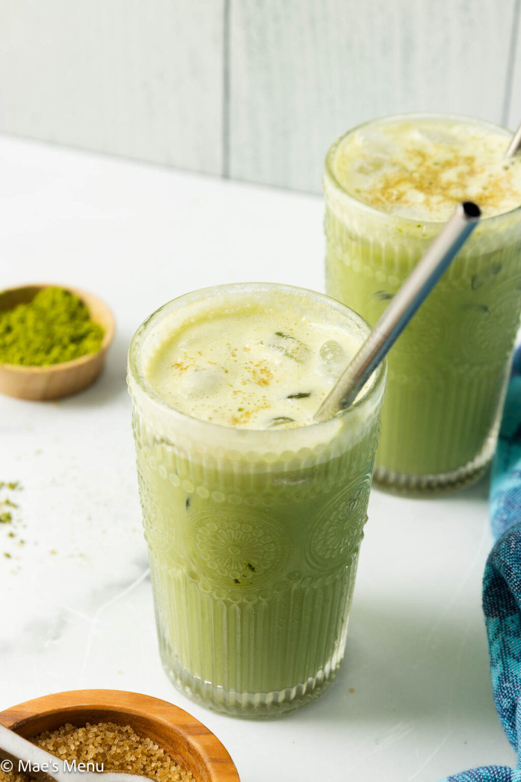 Matcha Protein Shake (25+g Protein!) - Mae's Menu
