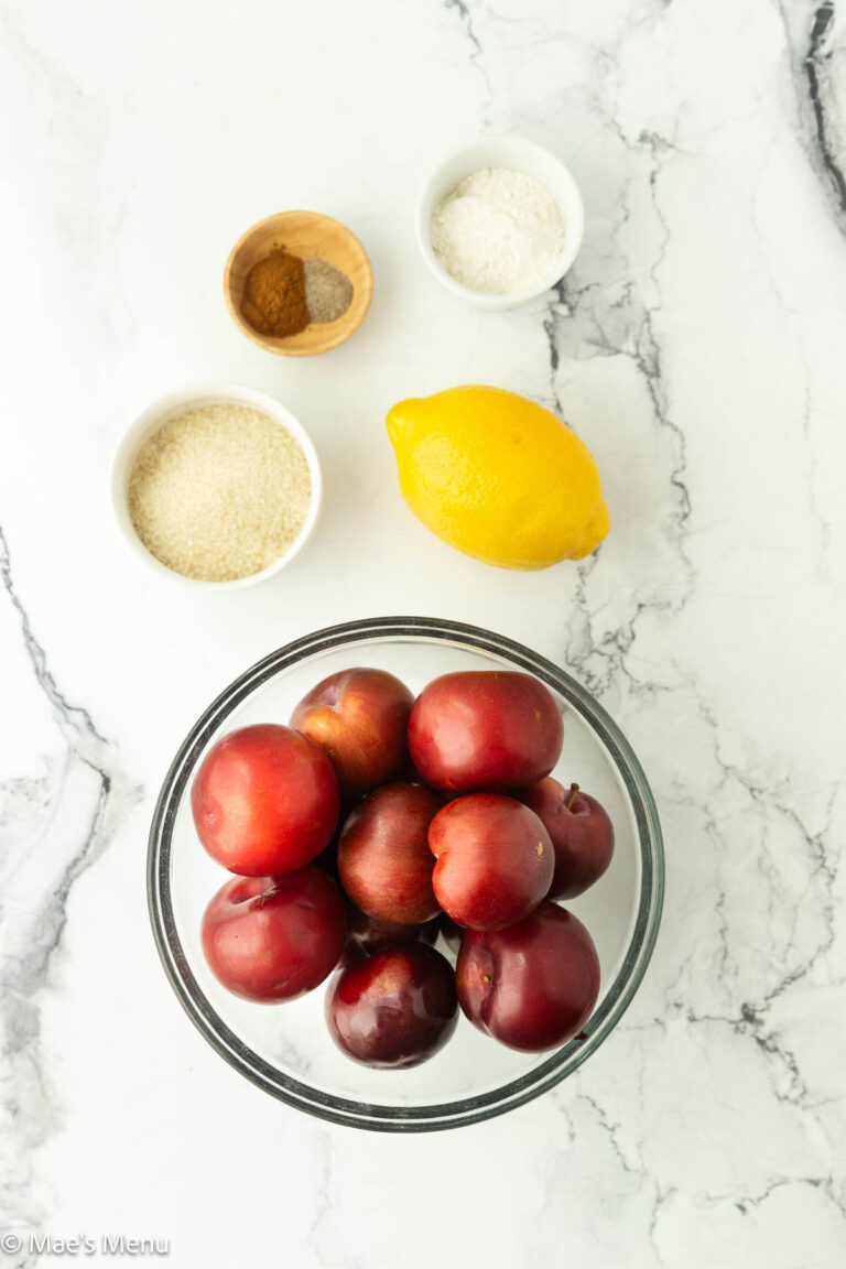 Plum Crisp (Easy, Elegant & Ready in Under 1 Hour!)