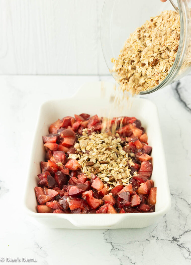 Plum Crisp (Easy, Elegant & Ready in Under 1 Hour!)